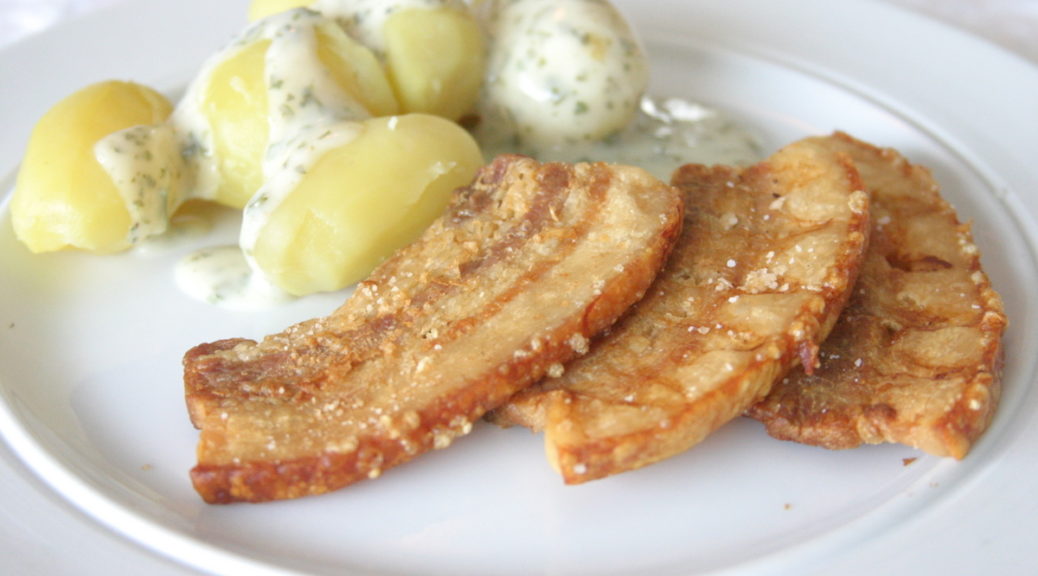 Stegt flæsk med persillesauce | Stine's Blog